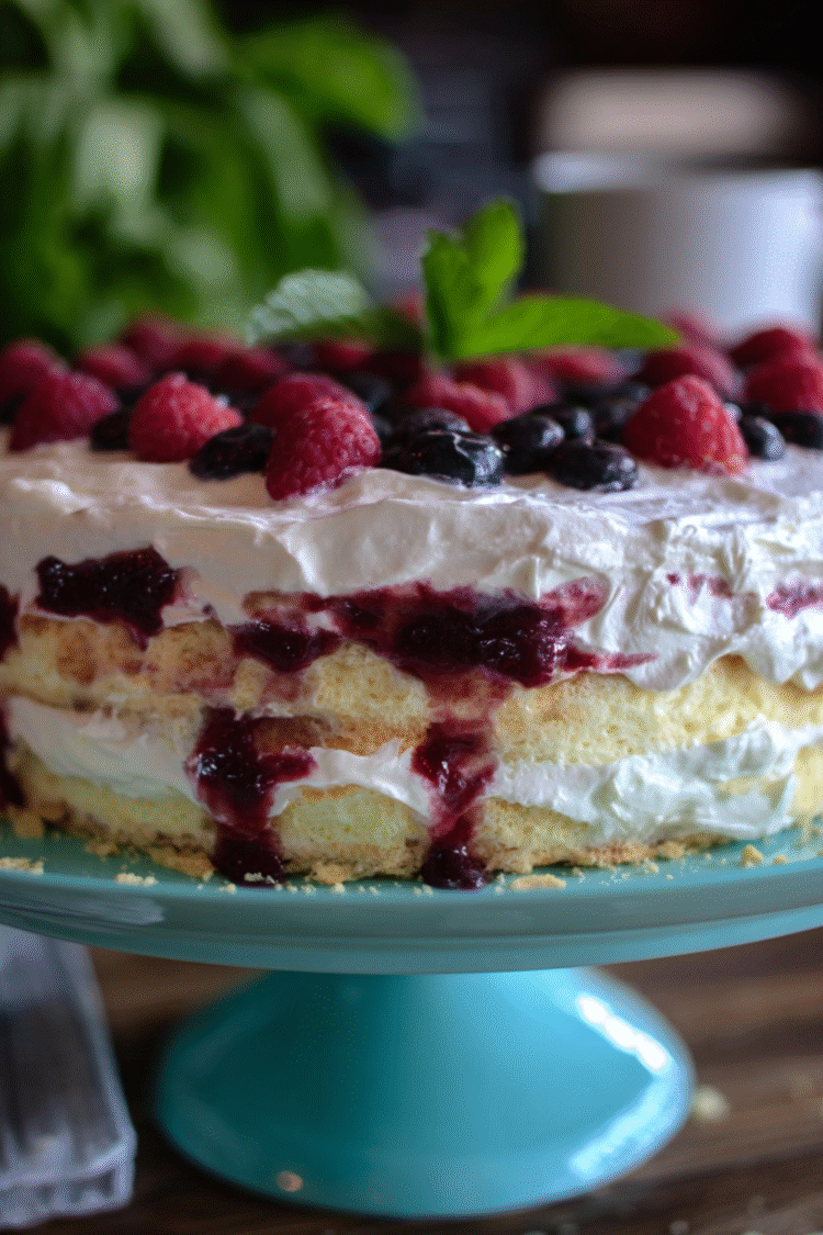 Pioneer Woman Lemon Berry Icebox Cake Recipe - Marry Kitchen