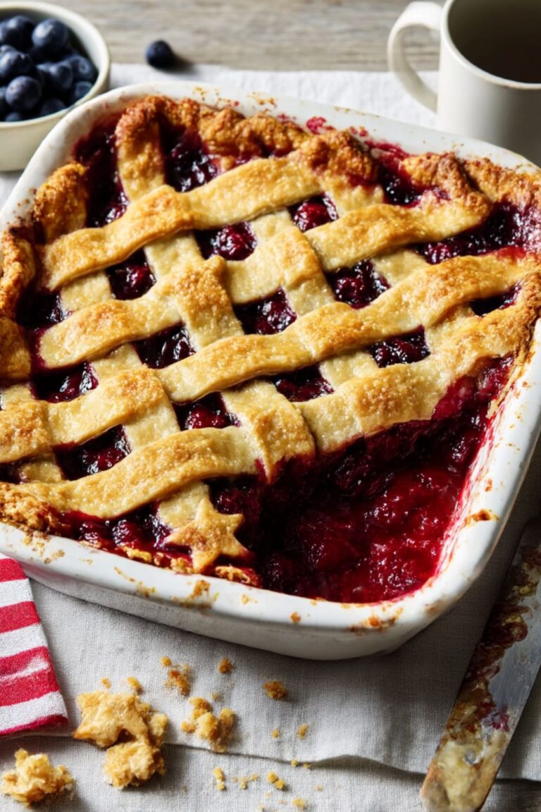 4th of July Pie Recipe - Marry Kitchen
