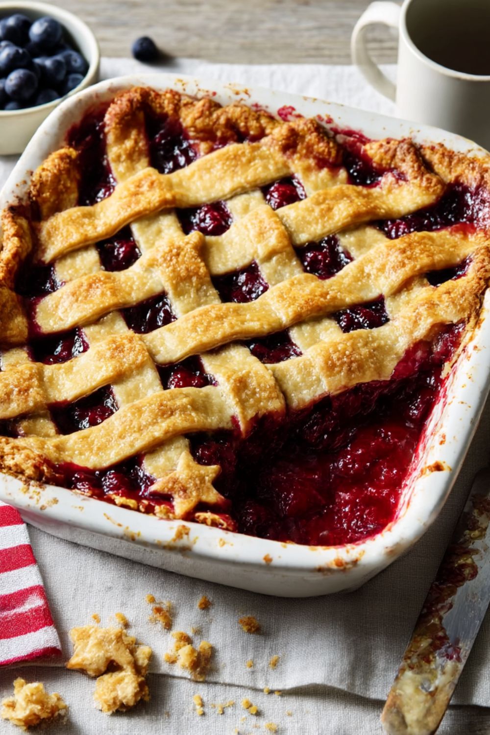 4th of July Pie Recipe - Marry Kitchen