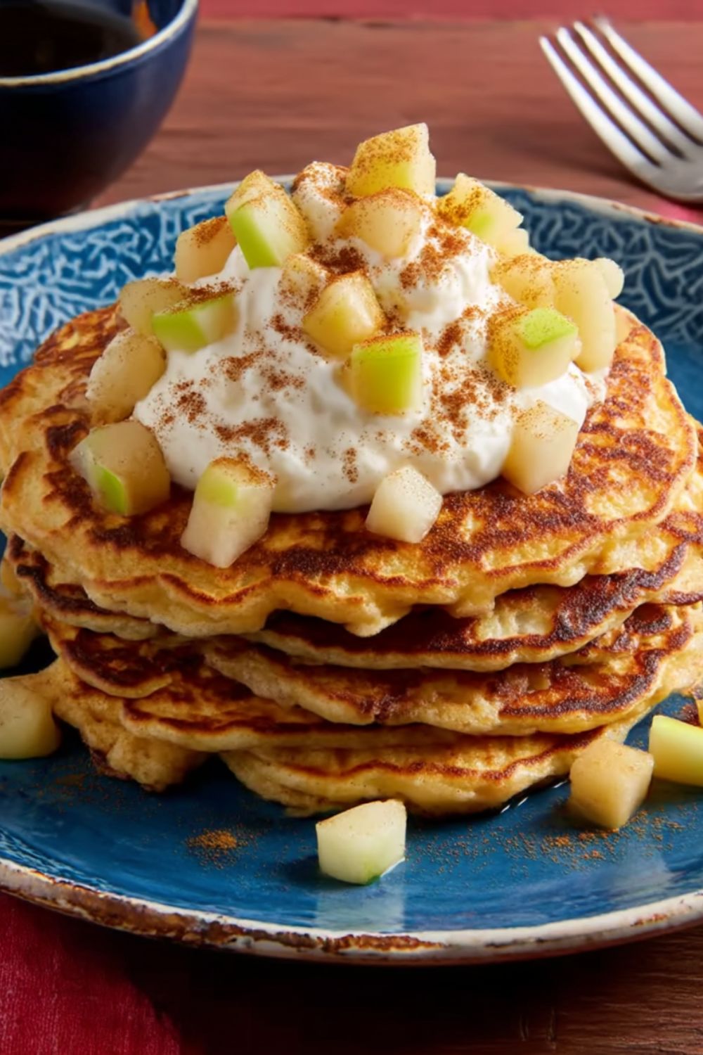 Apple Cinnamon Pancakes Recipe - Marry Kitchen