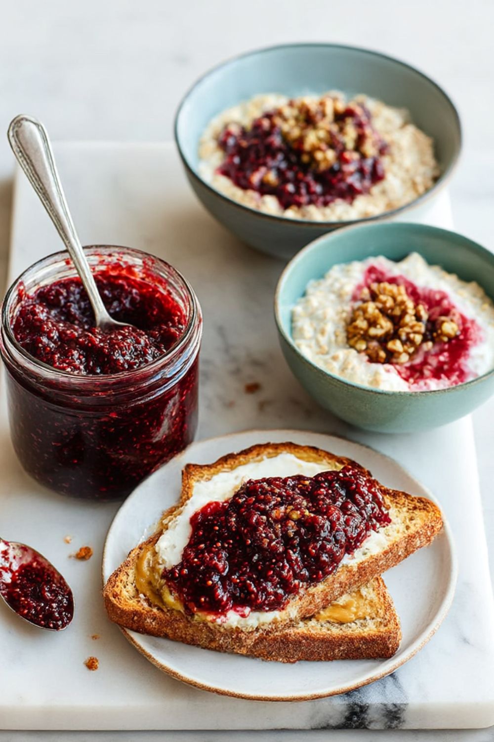 Berry Chia Jam Recipe - Marry Kitchen