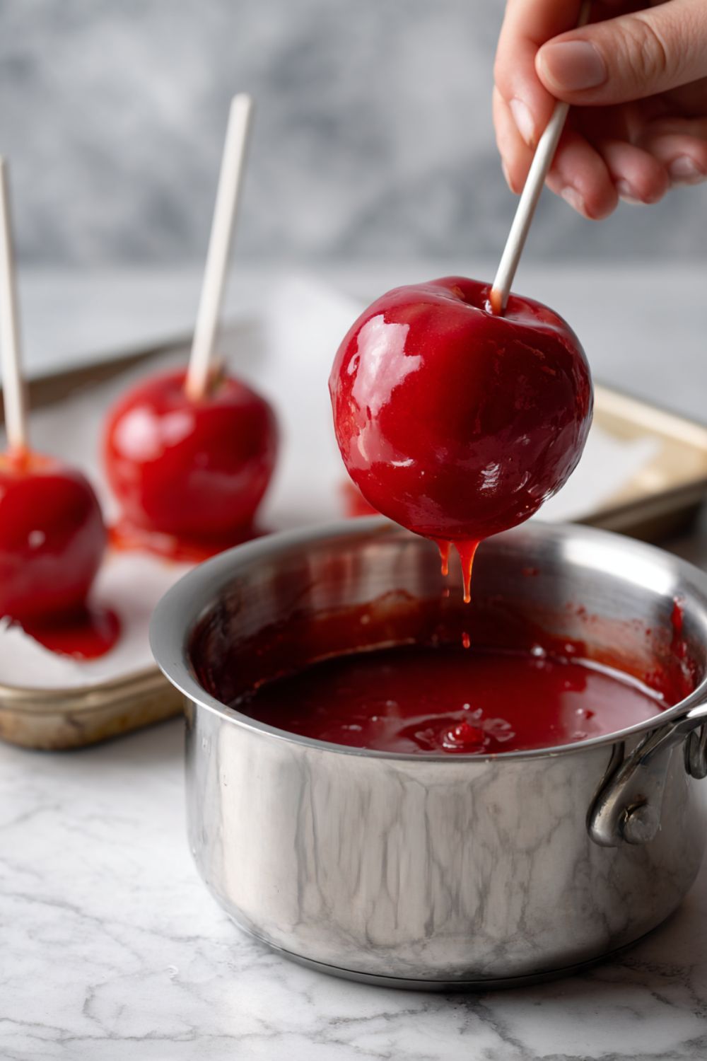Candied Apples Recipe - Marry Kitchen