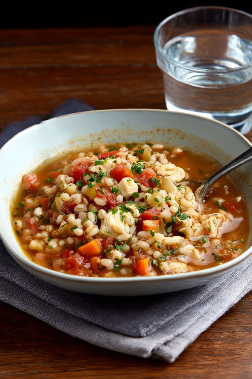 Chicken Barley Stew Recipe - Marry Kitchen