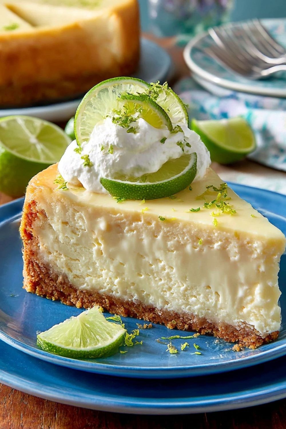 Key Lime Cheesecake Recipe - Marry Kitchen