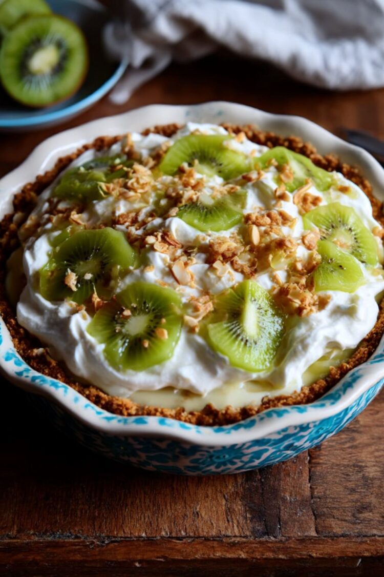 Kiwi Pie Recipe - Marry Kitchen