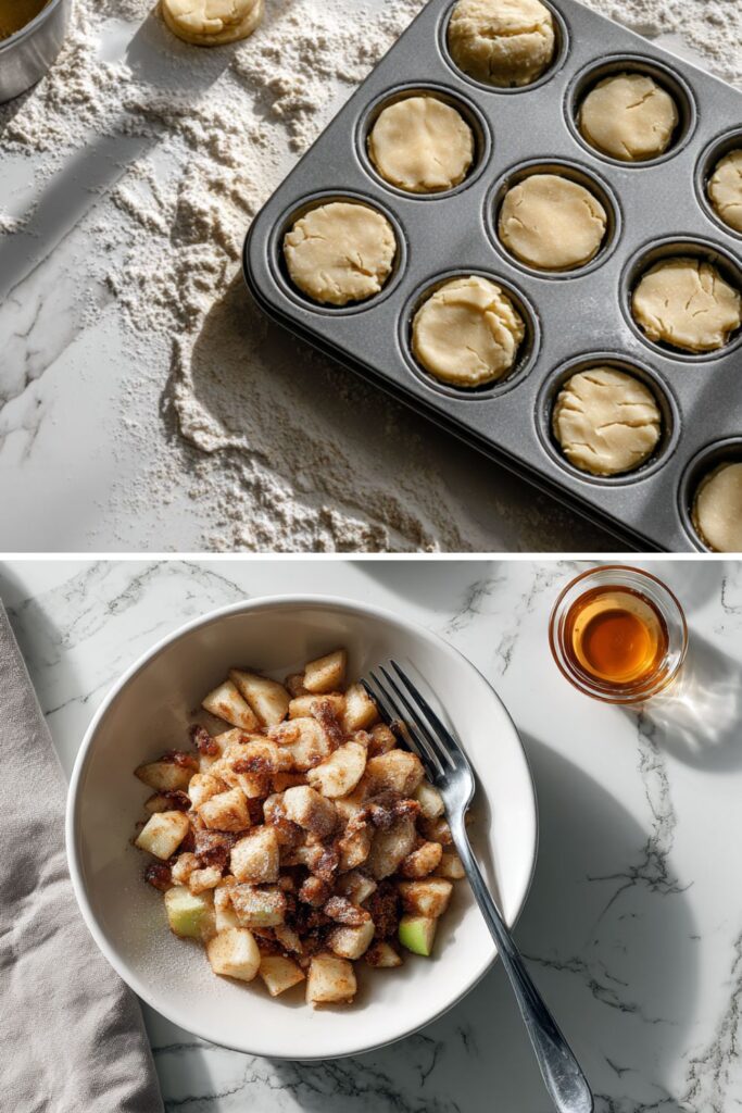 Mini Apple Pies Recipe - Marry Kitchen