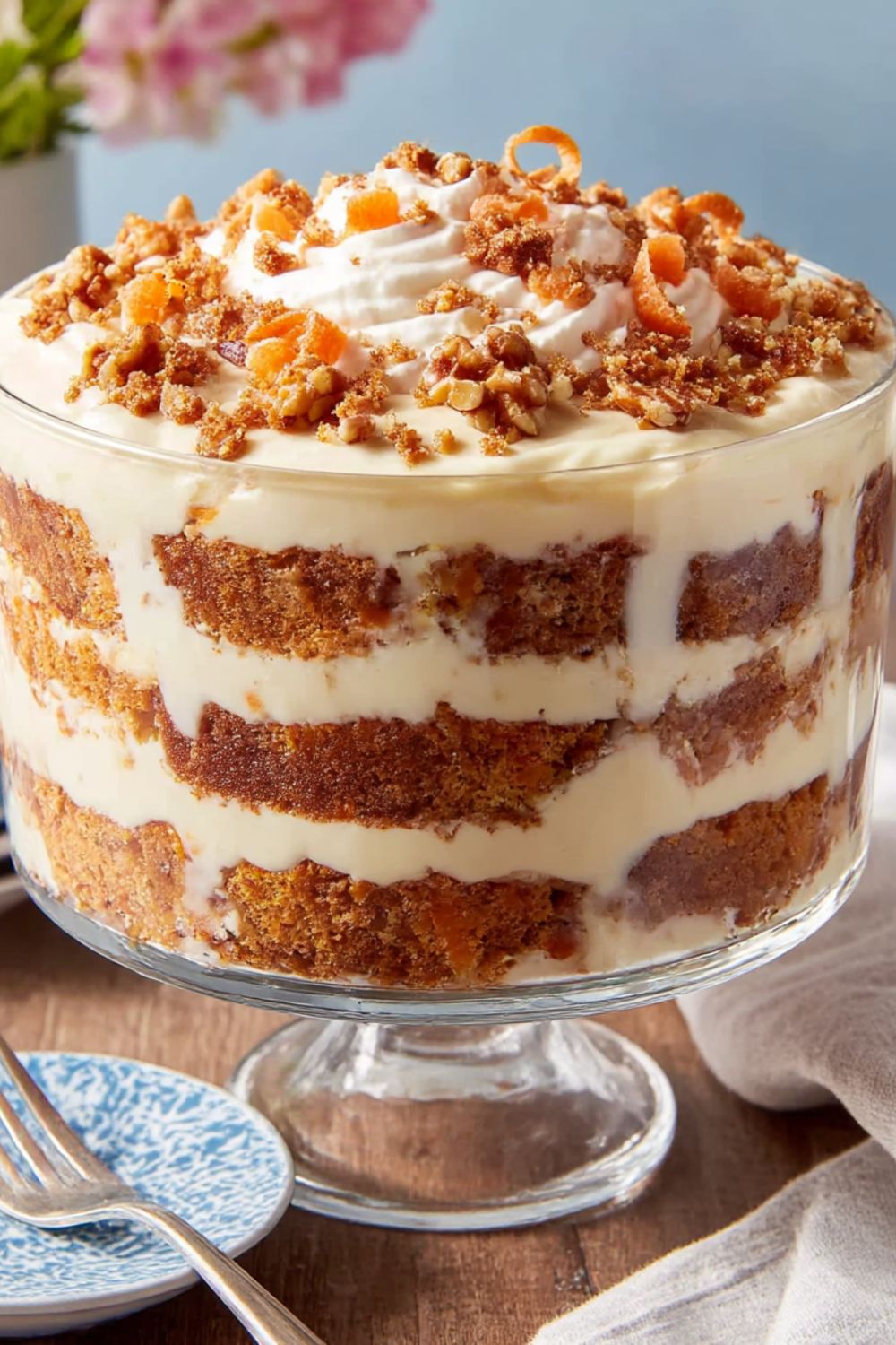 Carrot Cake Trifle Recipe - Marry Kitchen