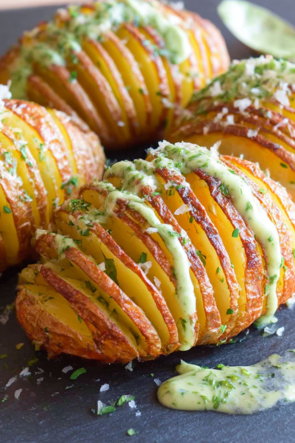 Crispy Hasselback Potatoes Recipe - Marry Kitchen