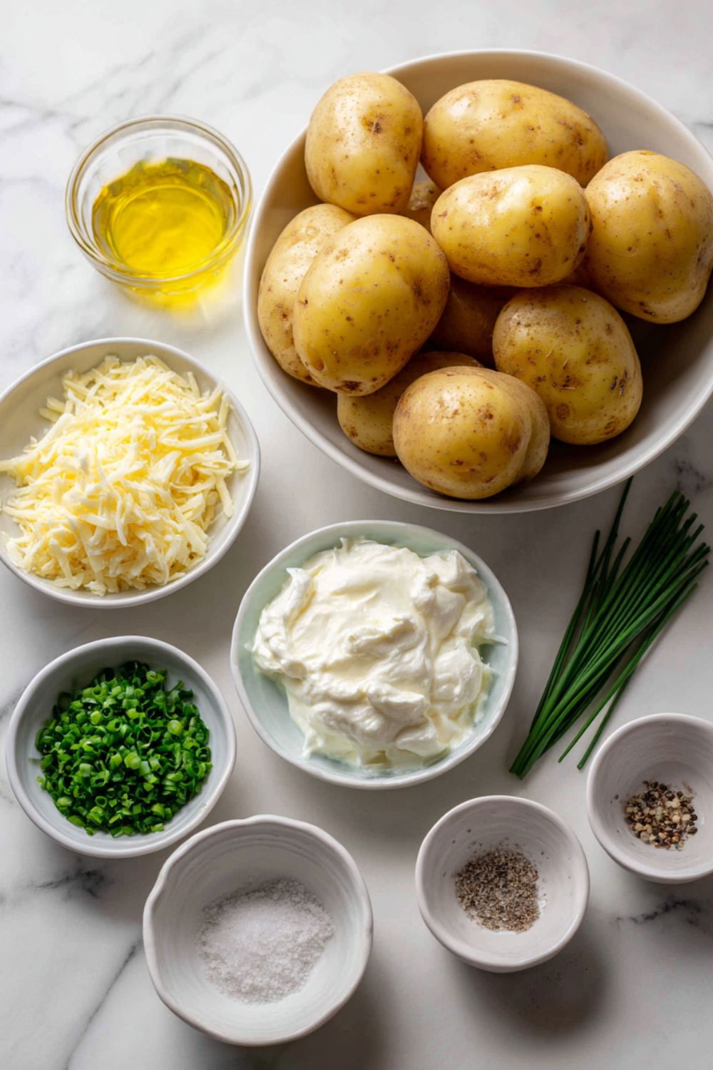 Fluffy New Potatoes Recipe - Marry Kitchen