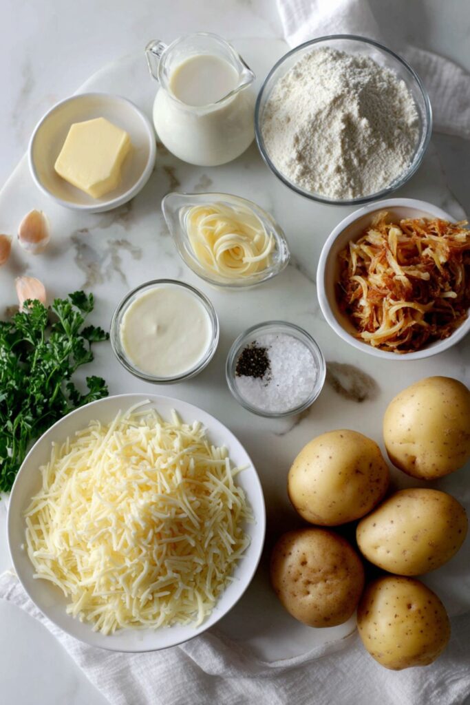 French Onion Scalloped Potatoes Recipe - Marry Kitchen