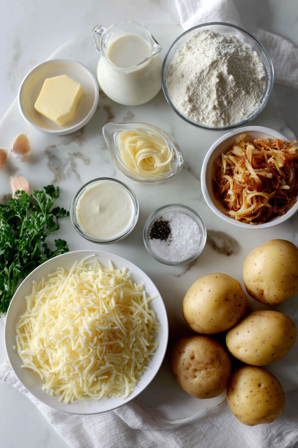 French Onion Scalloped Potatoes Recipe - Marry Kitchen