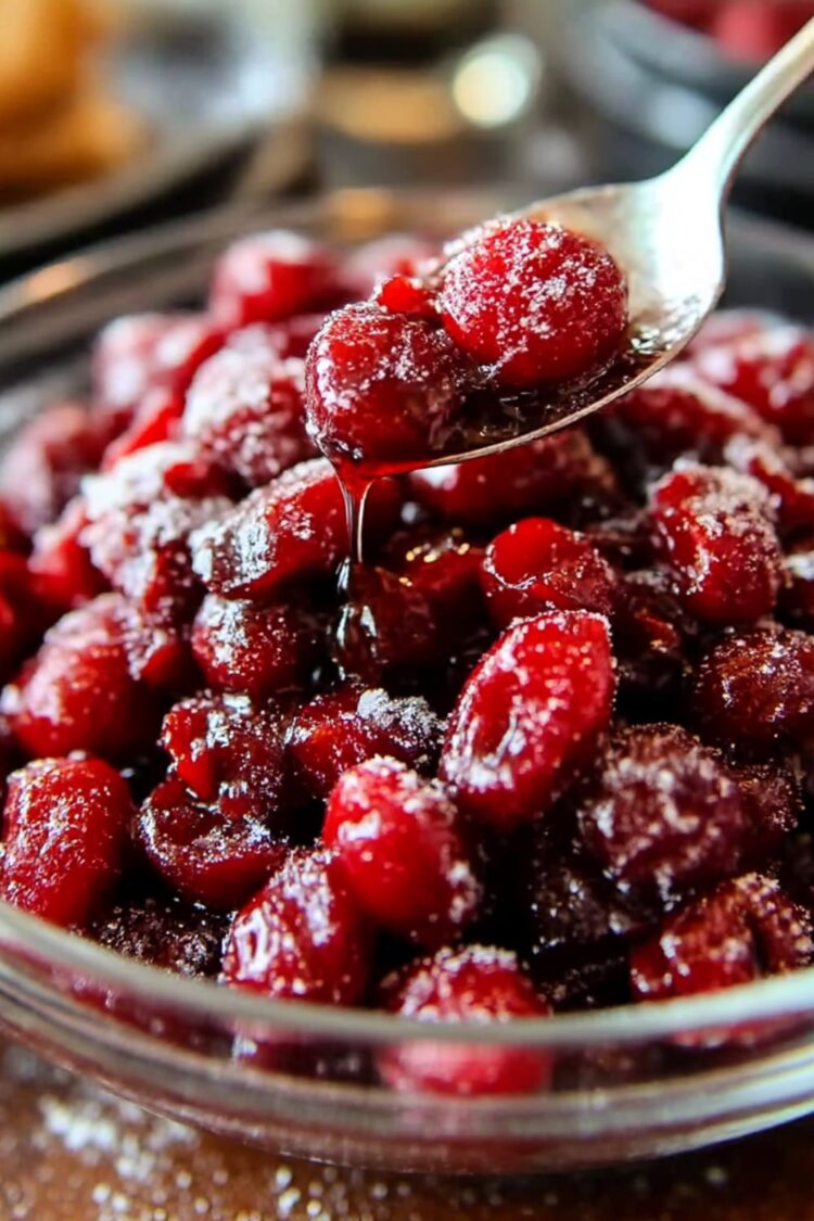 Individual Cherry Almond Crisps Recipe - Marry Kitchen
