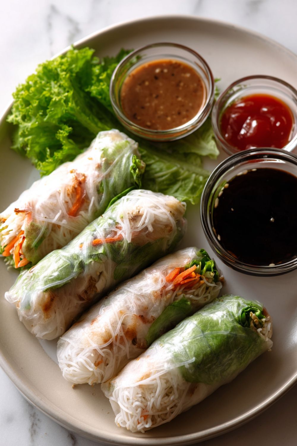 Leftover Turkey Spring Rolls Recipe - Marry Kitchen