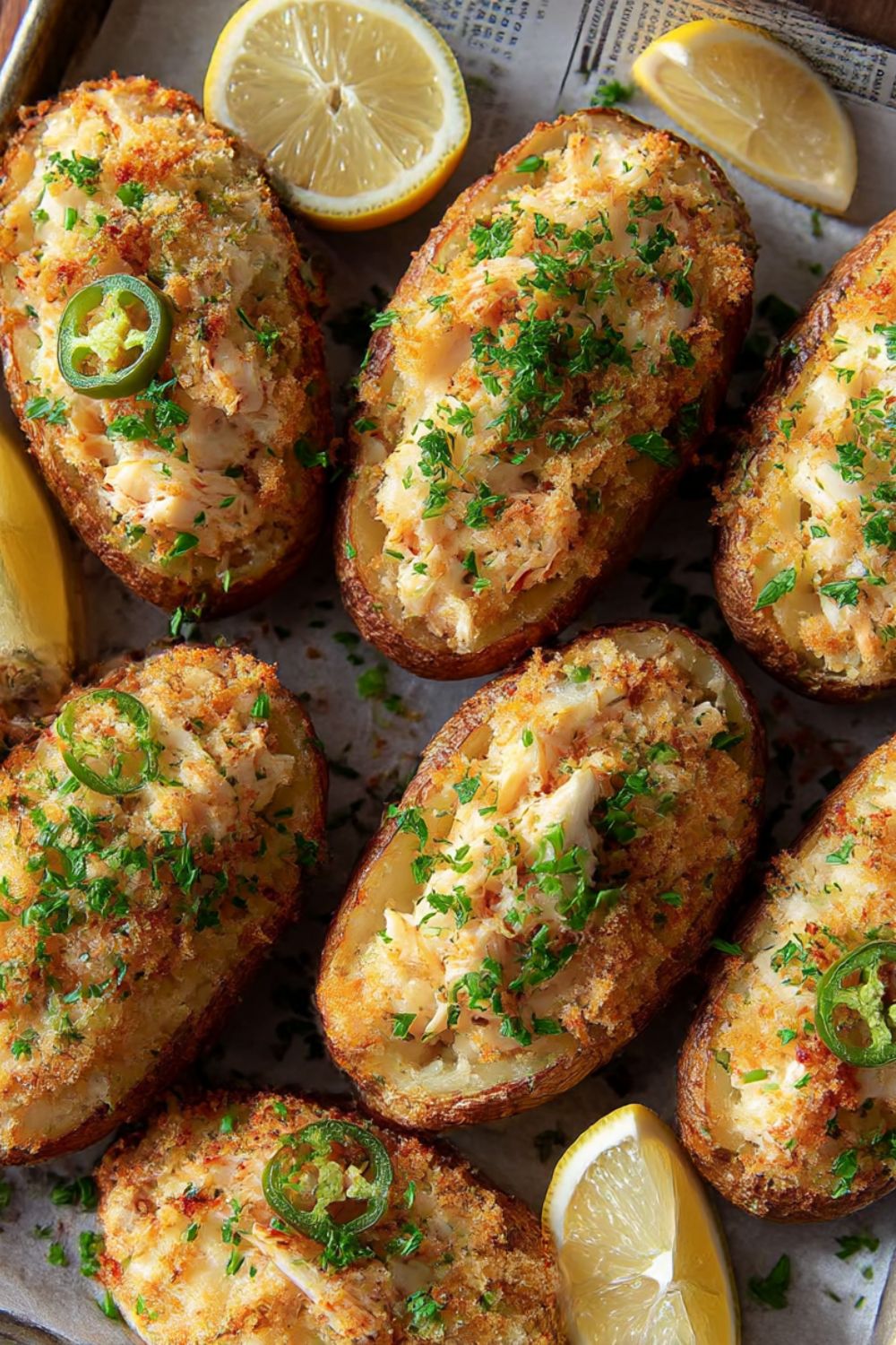 Phoebe Lapine's Crab Cake Twice-Baked Potatoes Recipe - Marry Kitchen