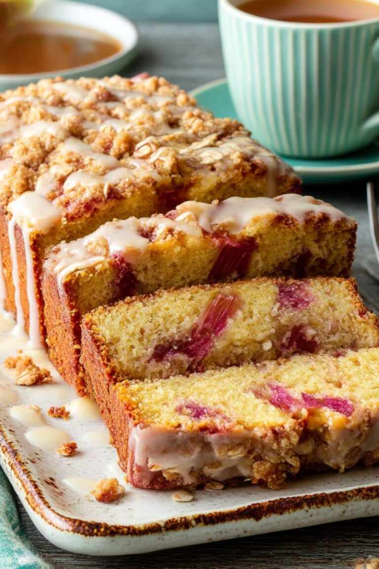 Rhubarb Bread Recipe - Marry Kitchen