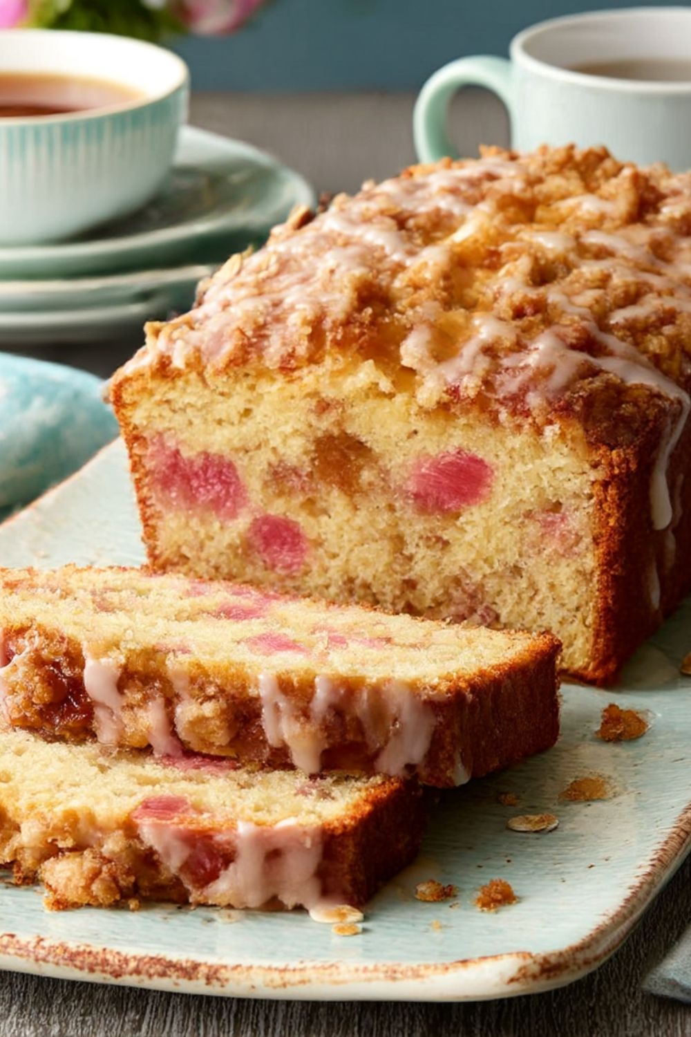 Rhubarb Bread Recipe - Marry Kitchen