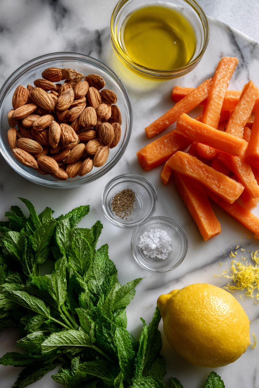 Roasted Carrots with Spring Pesto Recipe - Marry Kitchen