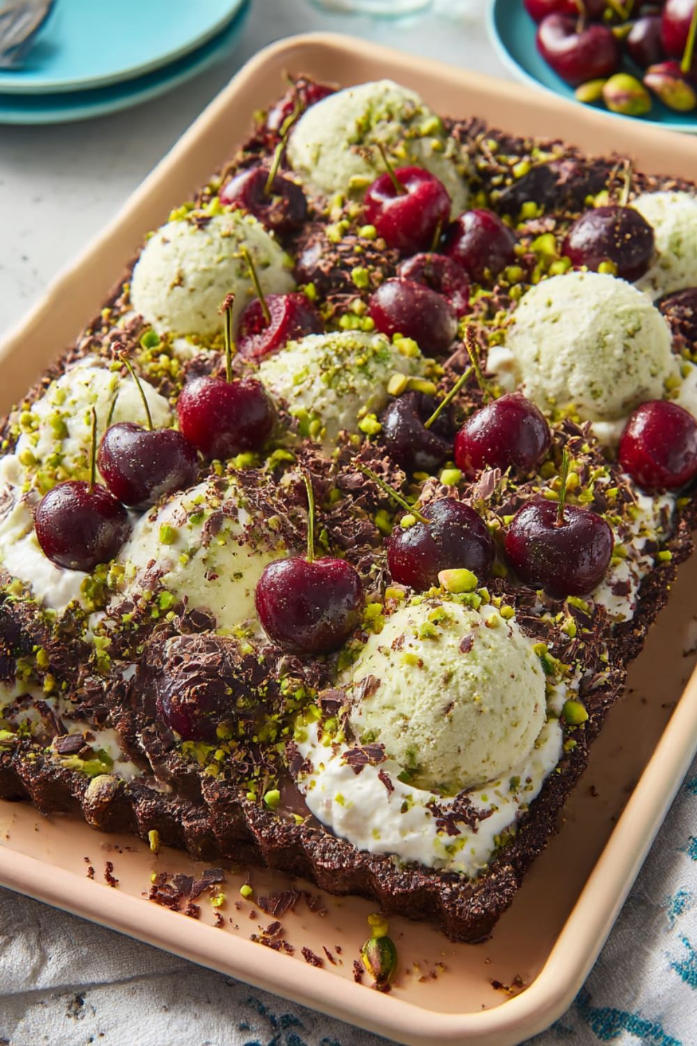 Sheet Pan Ice Cream Sundae Recipe - Marry Kitchen
