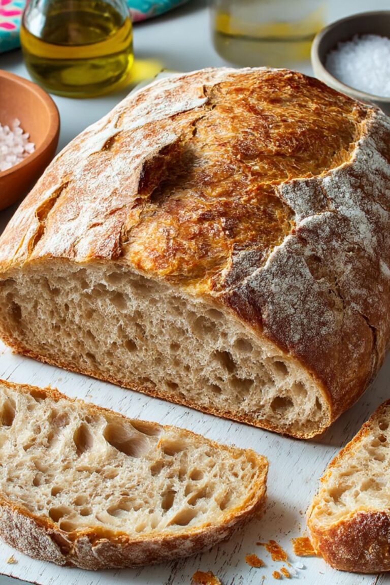 Ciabatta Bread Recipe - Marry Kitchen