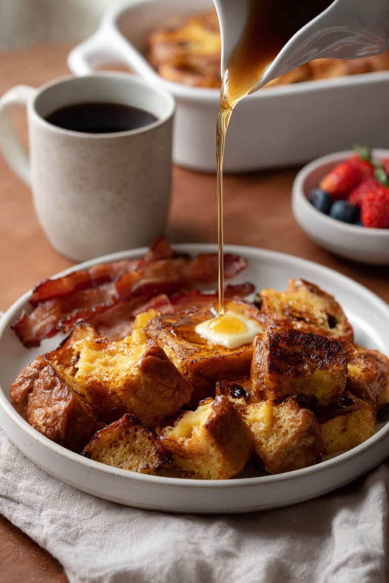 Cinnamon Raisin Baked French Toast Recipe - Marry Kitchen