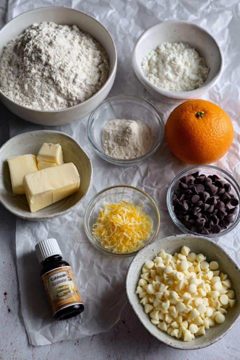 Orange Shortbread Cookies Recipe - Marry Kitchen
