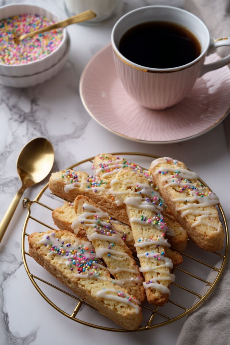 Sugar Cookie Biscotti Recipe - Marry Kitchen