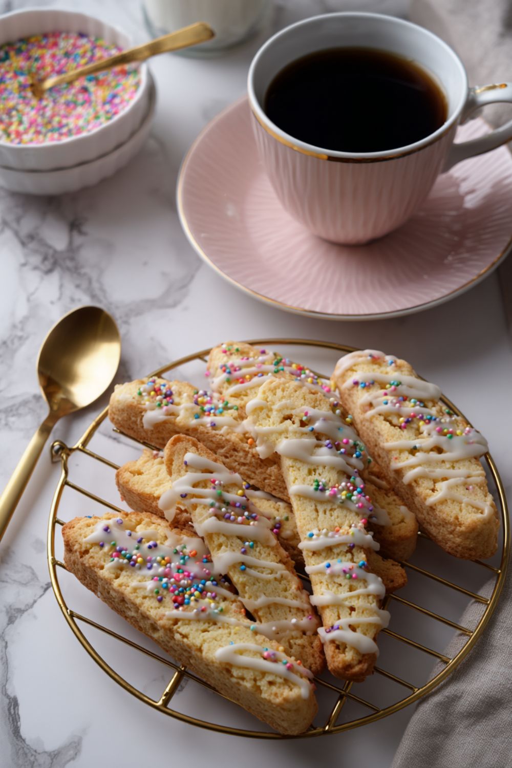 Sugar Cookie Biscotti Recipe - Marry Kitchen